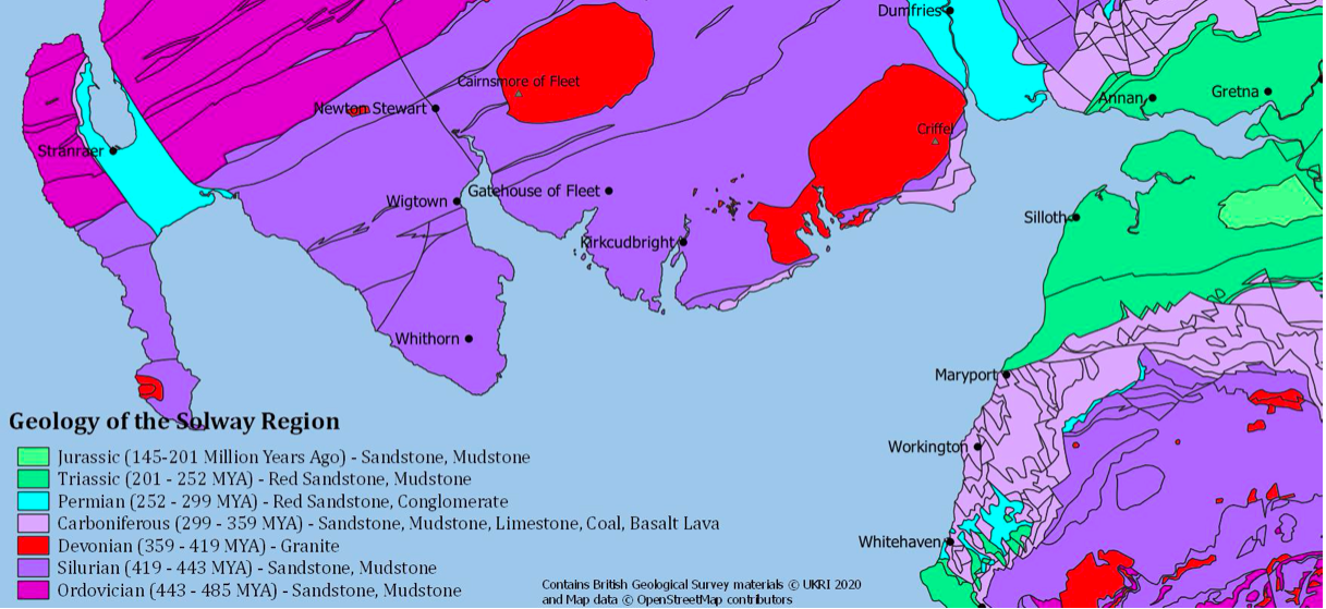 Seabed and coastal geology and sediments | Solway Review